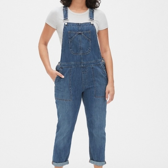 GAP | Jeans | Gap Denim Overalls Womens Size Large | Poshmark